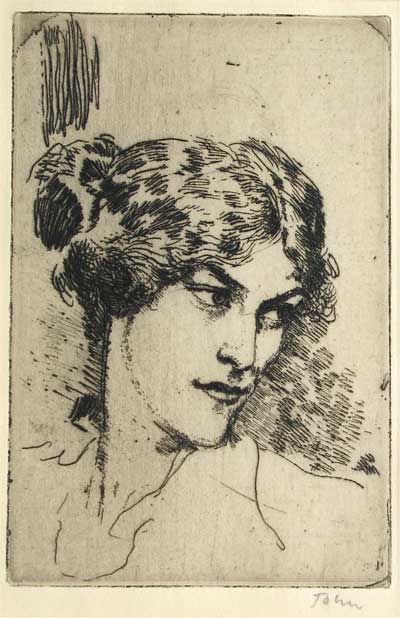 Augustus John (1878-1961) Paintings and Etchings For Sale & Wanted