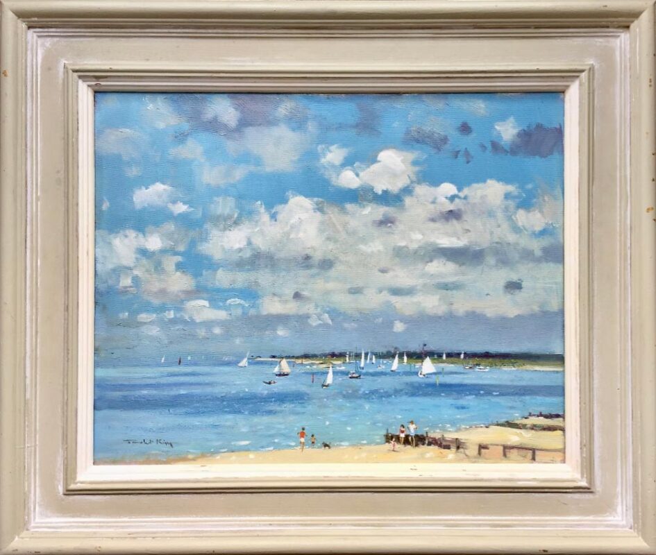 "Beaulieu River" by Robert King RI, RSMA - Oil - Buy Now!